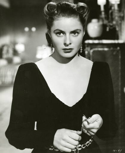 126: (2) BERGMAN MATTED PHOTOS W/ SIGNATURE & NOTE (#0126) on Jul 30 ...