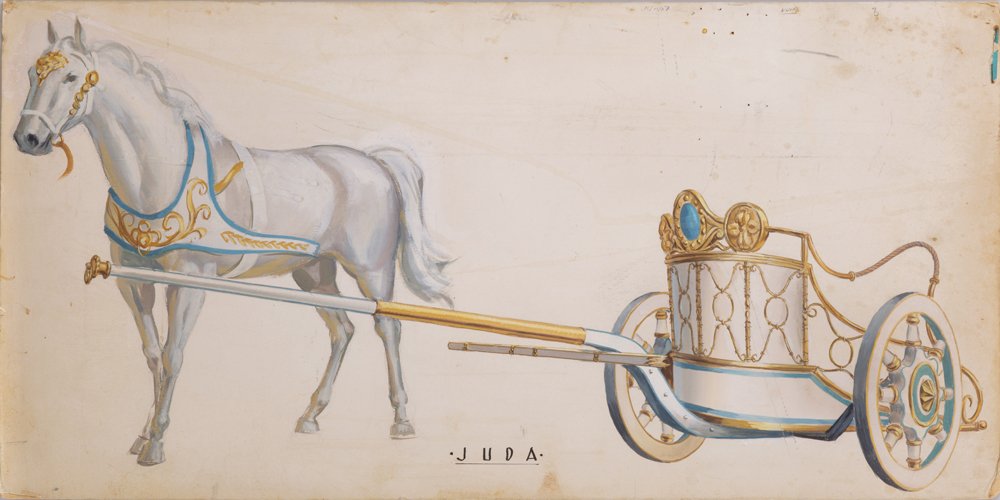 597: BEN-HUR CHARIOT CONCEPT ART