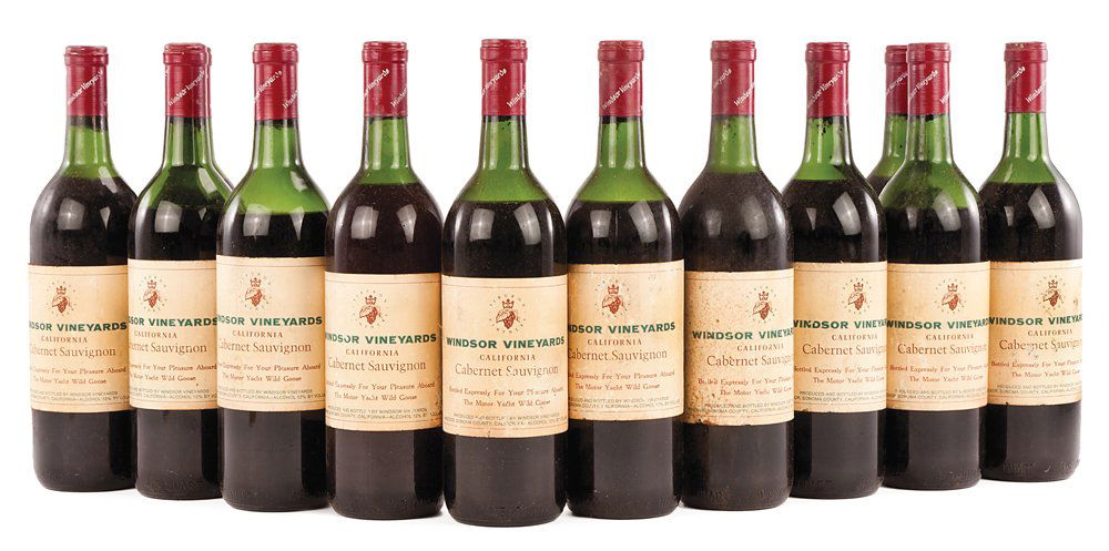 623: JOHN WAYNE CASE OF (12) BOTTLES OF VINTAGE WINE