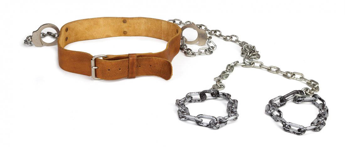 Sean Connery “John Patrick Mason” hero shackles from (#1447) on Oct 19 ...