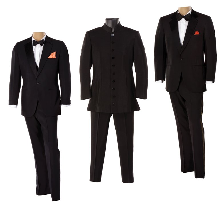 Historic “The Rat Pack” tuxedo ensemble: Frank Sinatra,