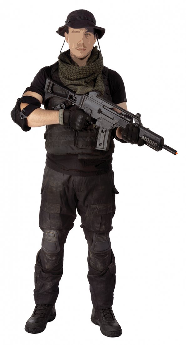 Toll Road tactical ensemble from The Expendables 3