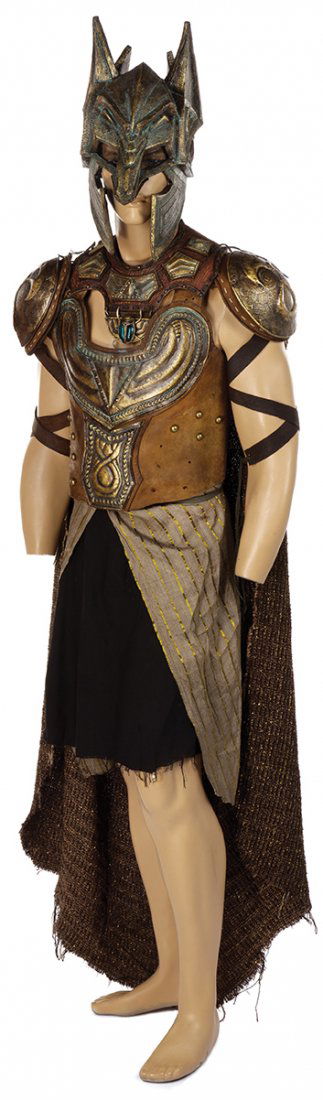 Elite Jackal warrior costume from The Legend of