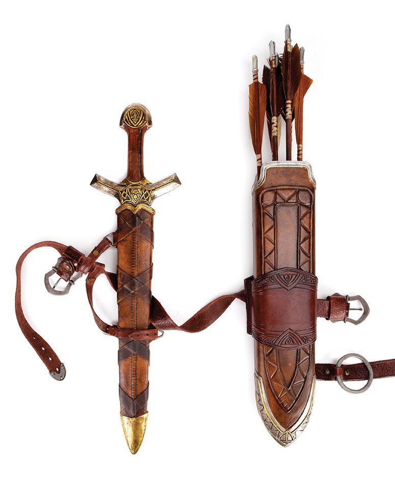 Army of Aslan Red Dwarf armor and weapons ensemble.