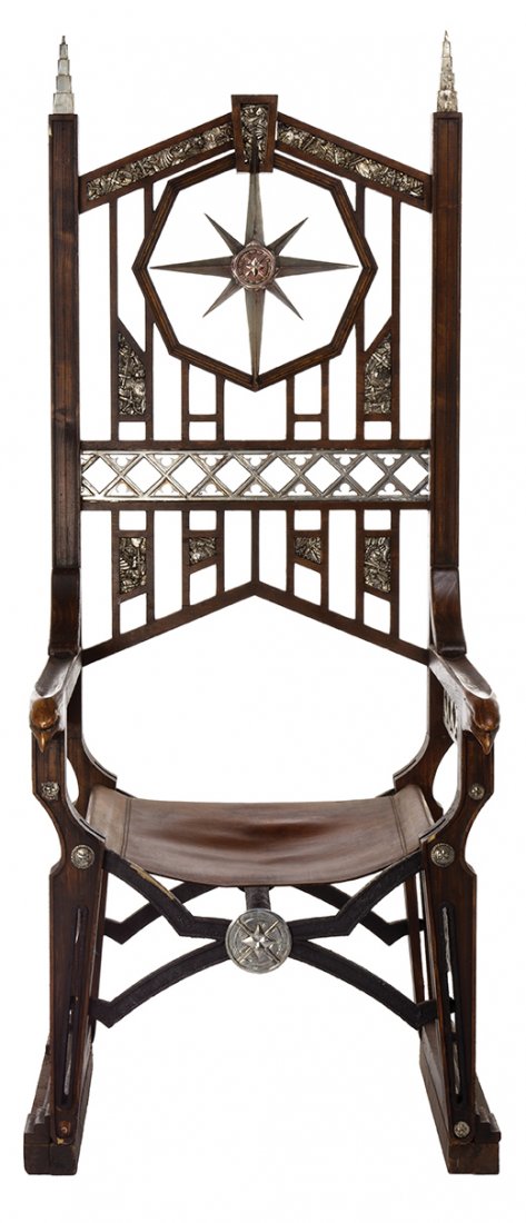 King Miraz royal battlefield throne.