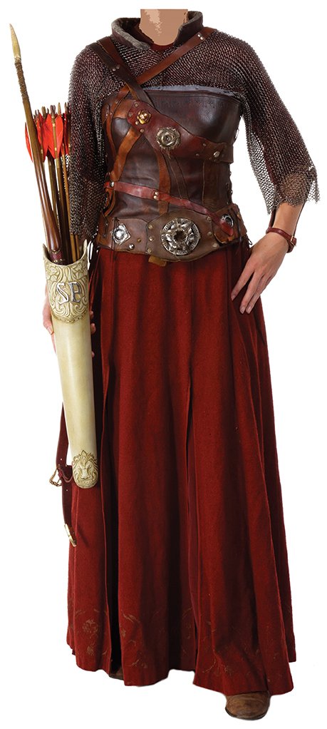 Susan Pevensie final battle costume.