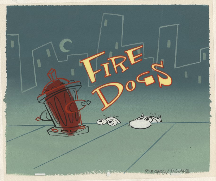 For Auction: Title card, title cels and title concept for The (#0086 ...