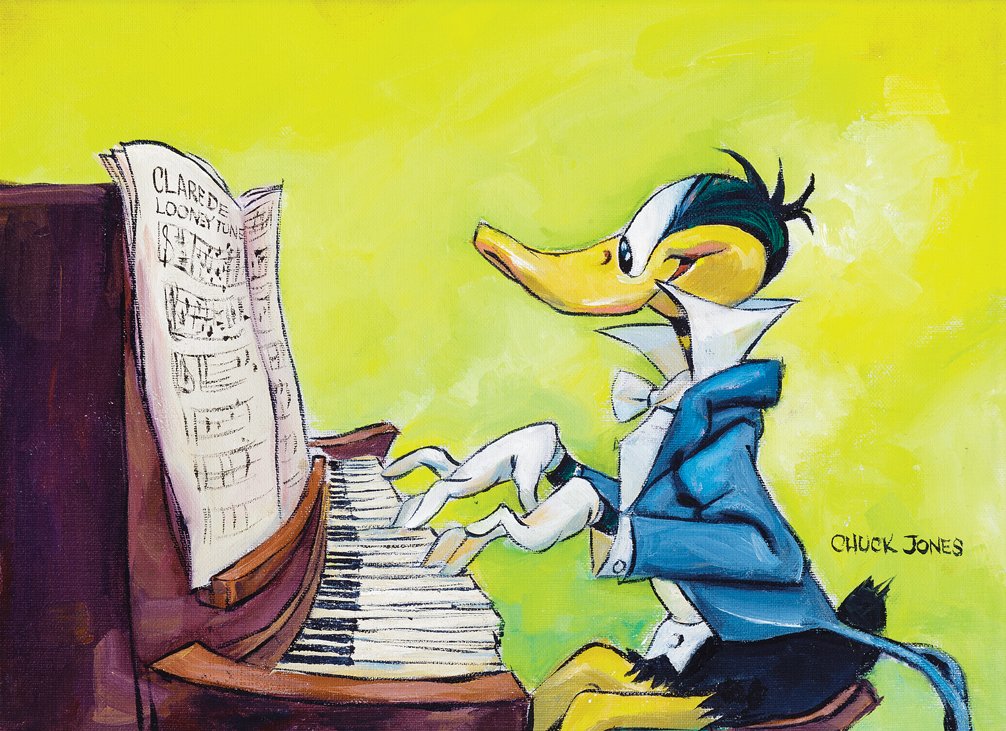 Original oil painting signed by Chuck Jones from (#0190) on Dec 18 ...