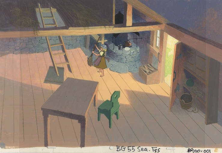 Production cel and Paul Julian background from (#0313) on Dec 18, 2014 ...