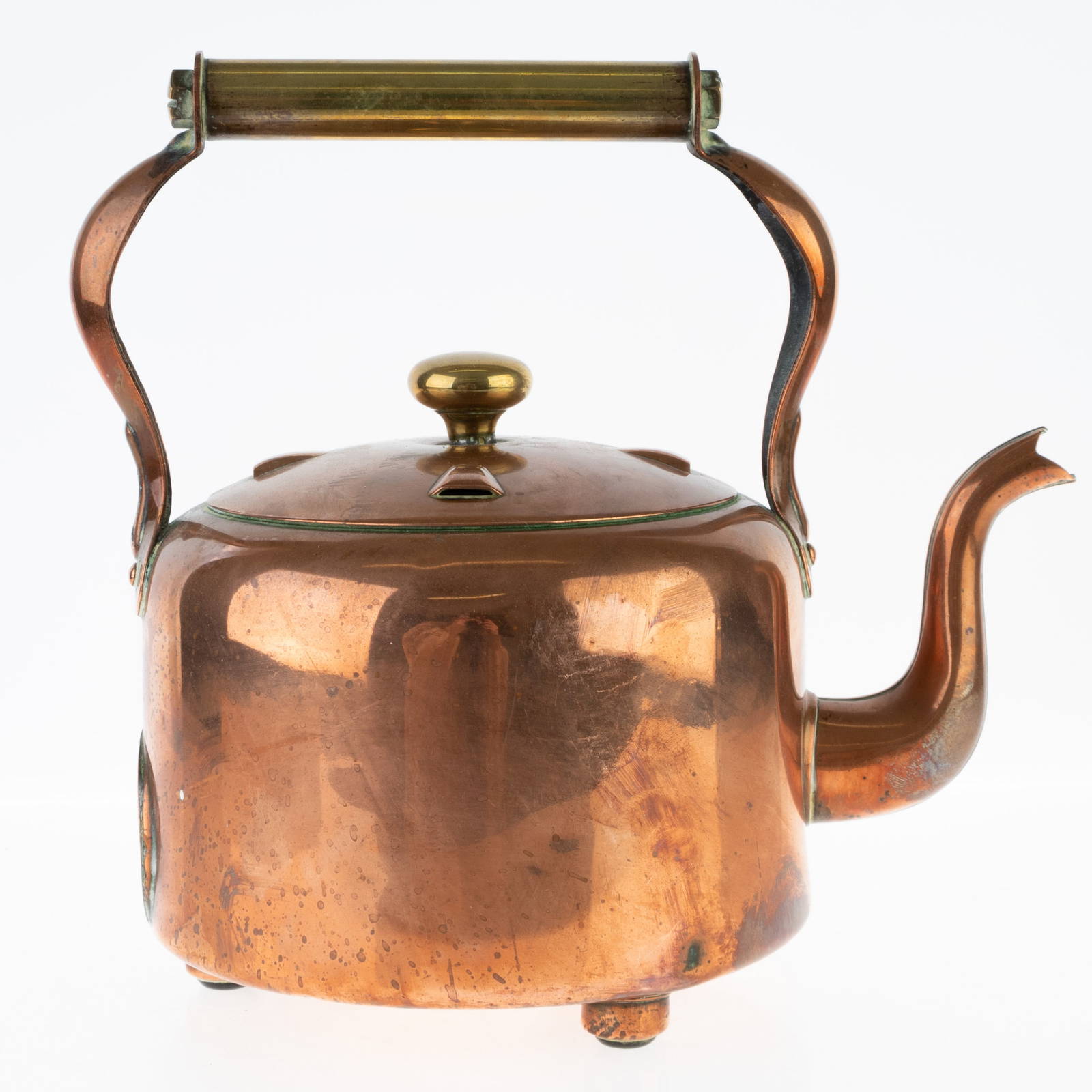 Antique Bulpitt & Son Early Art & Crafts Copper Electric Kettle Auction