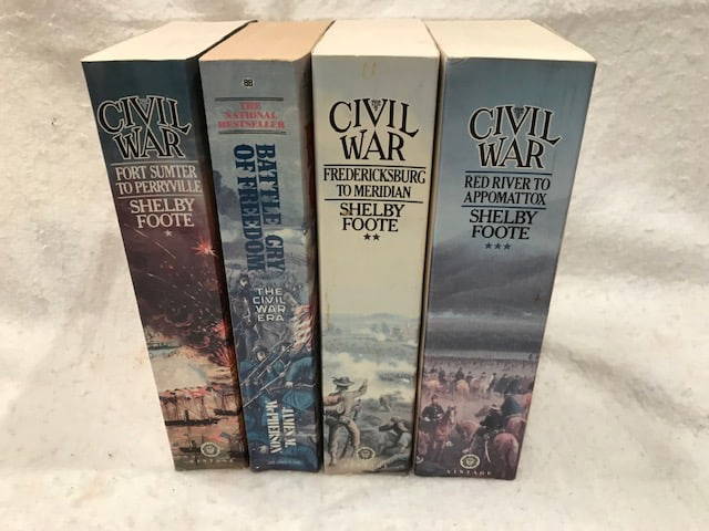 The Civil War Shelby Foote: 4 Volumes
