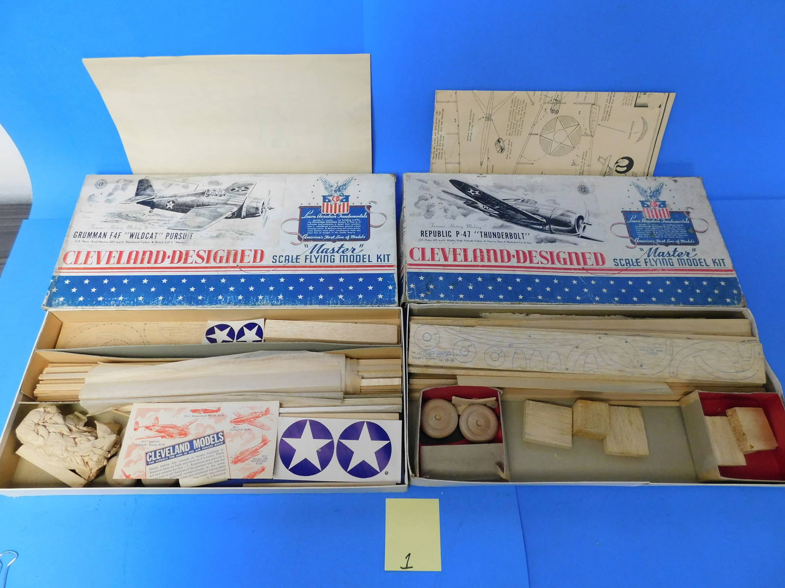 Cleveland Models Kit P-47 F4f Auction