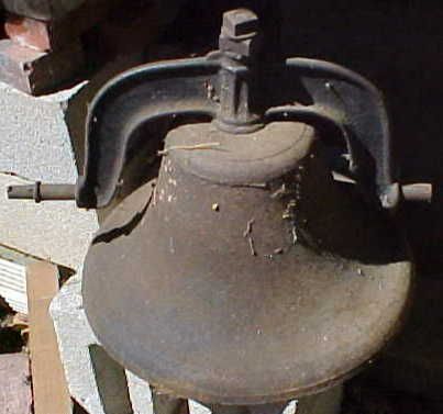 Large Cast Iron School Bell