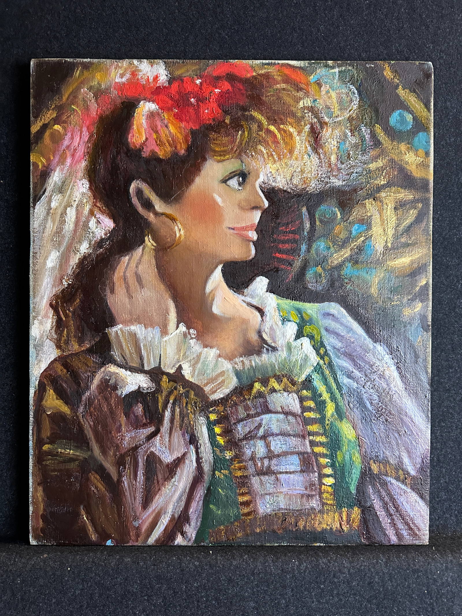 Aoki Katsuji, Original Oil Painting, Signed, 1981 Auction