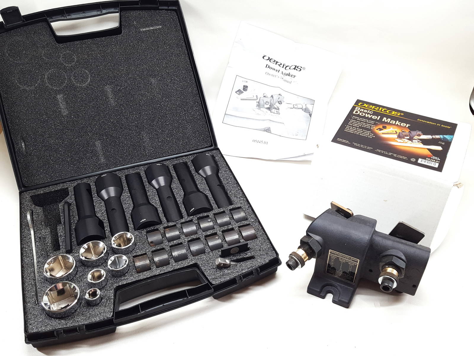 Veritas Dowel Maker Kit With Accessories Auction