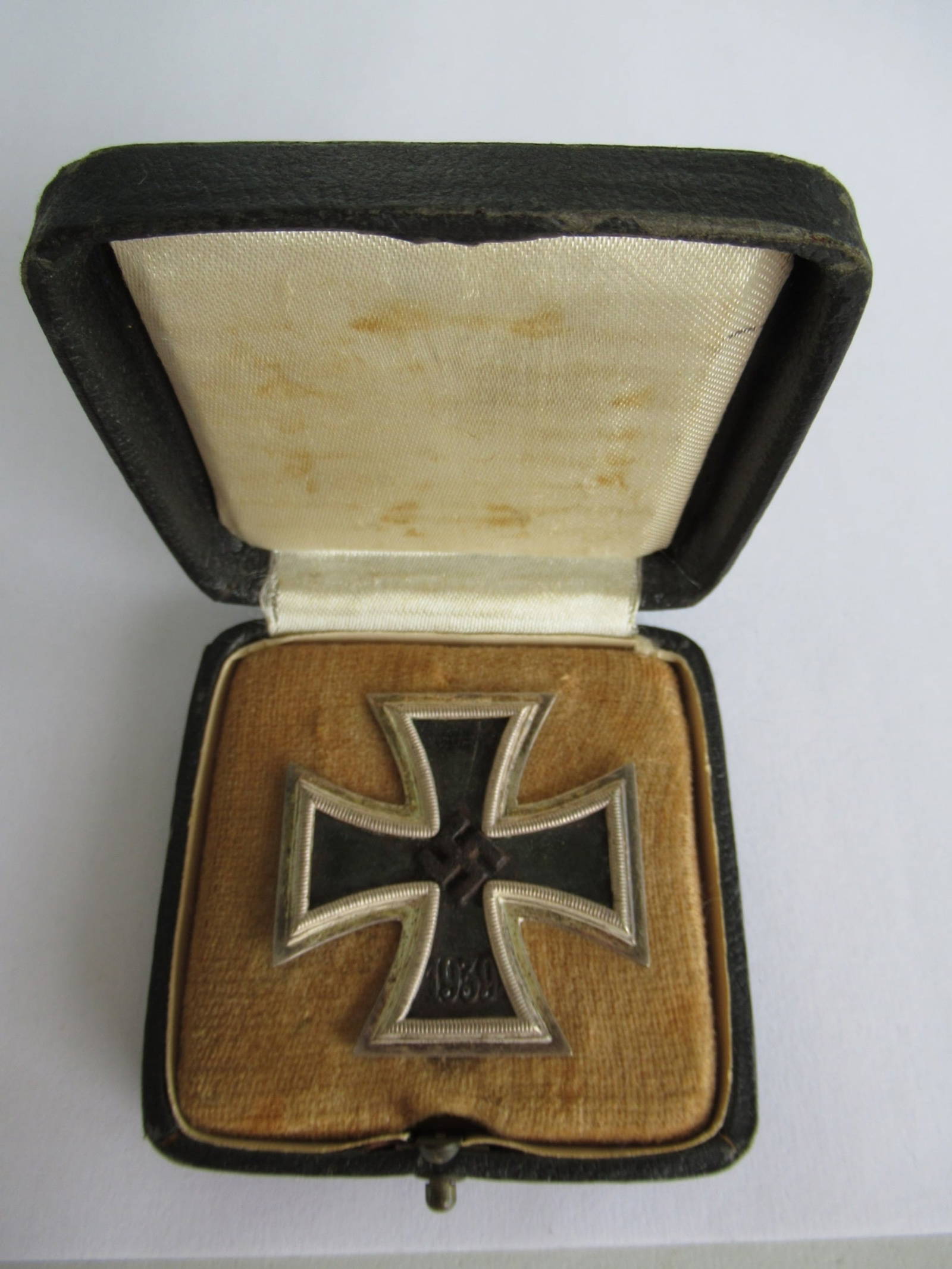 Nazi German Ww2 Iron Cross 1st Class. Cased. "26" Auction