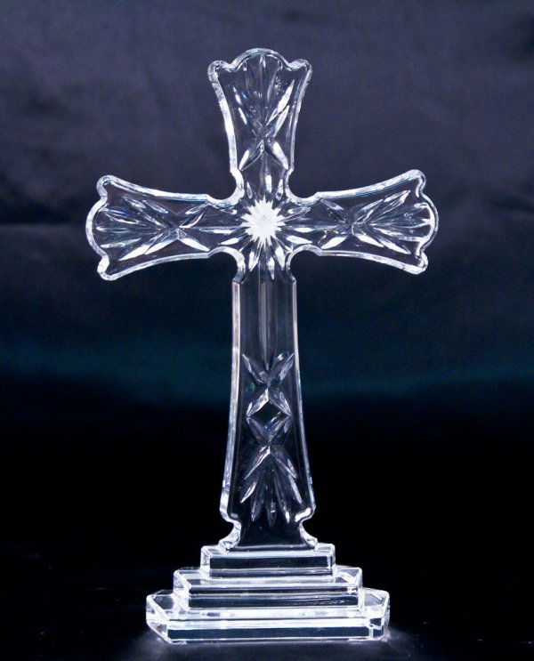 Waterford Crystal "Classic" Standing Cross