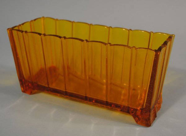 Rare Heisey Marigold "fogg" Window Box