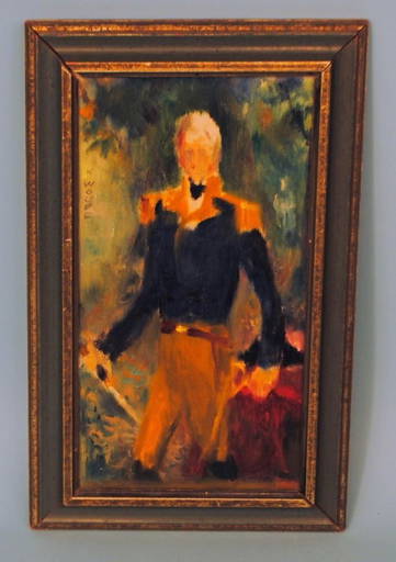 Karl Wolfe Oil Painting Of Andrew Jackson
