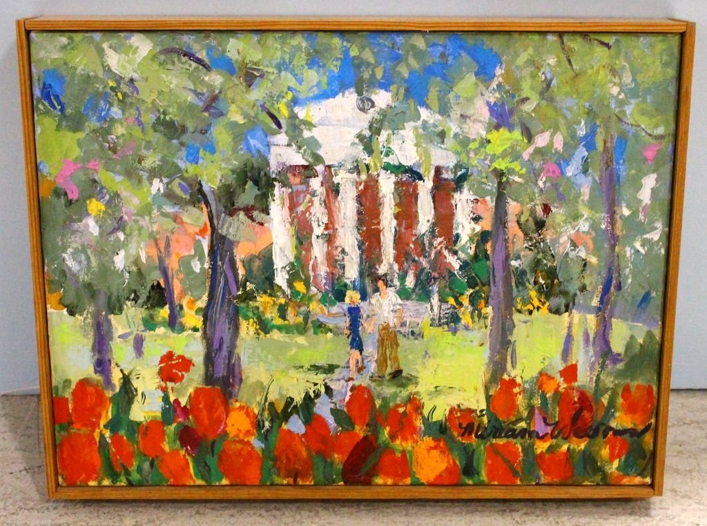 Miriam Weems Oil Painting - Sep 01, 2014 | Edens Auctions, Inc. in MS