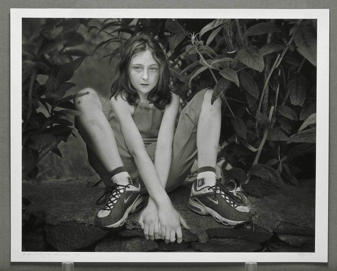 Jock Sturges (1947- ) Signed 2001 Jennifer, County Galway, Ireland 16 ...