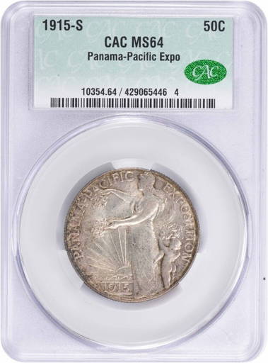 Panama Pacific Commemorative Half Dollar 1915 S