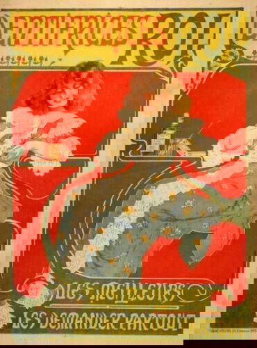 Dentifrices Roi 1890's Toothpaste Original French Poster On Linen ...