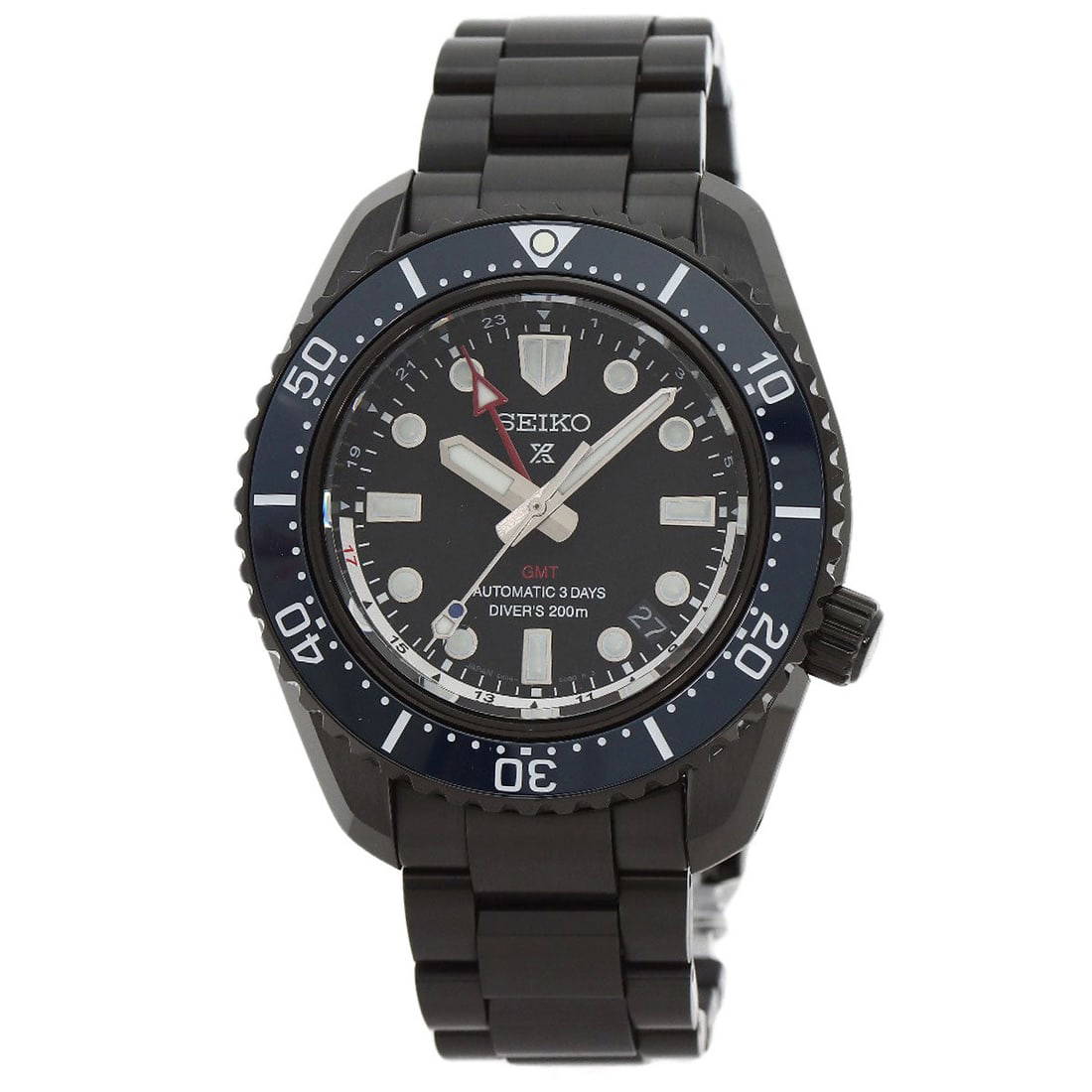 Seiko Watches Mechanical Automatic Sbej023 Stainless Steel Black Prospex Divers 1968 Heritage ...