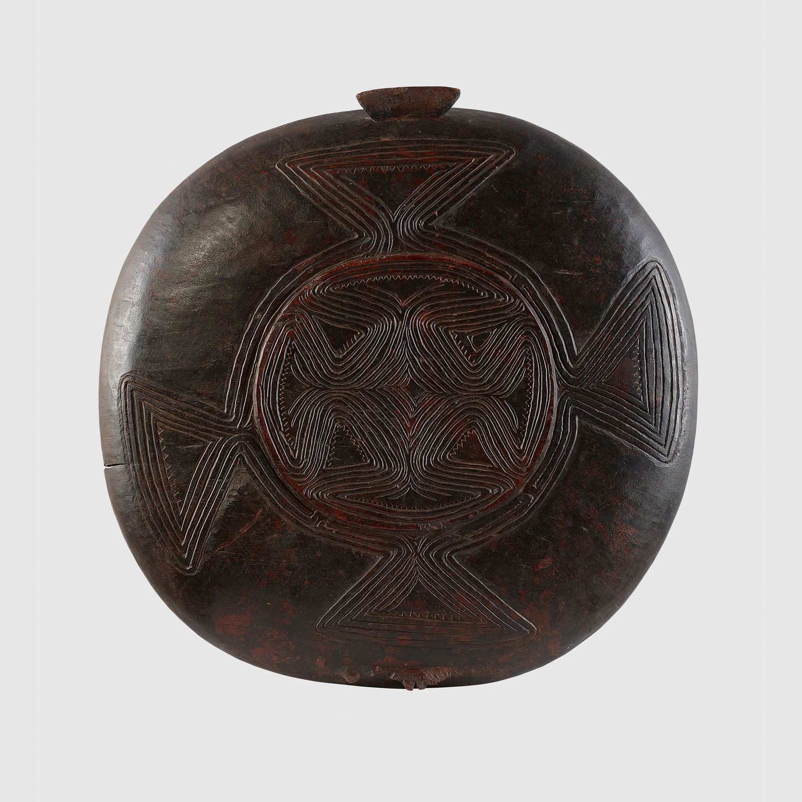 Boiken Ceremonial Bowl Papua New Guinea