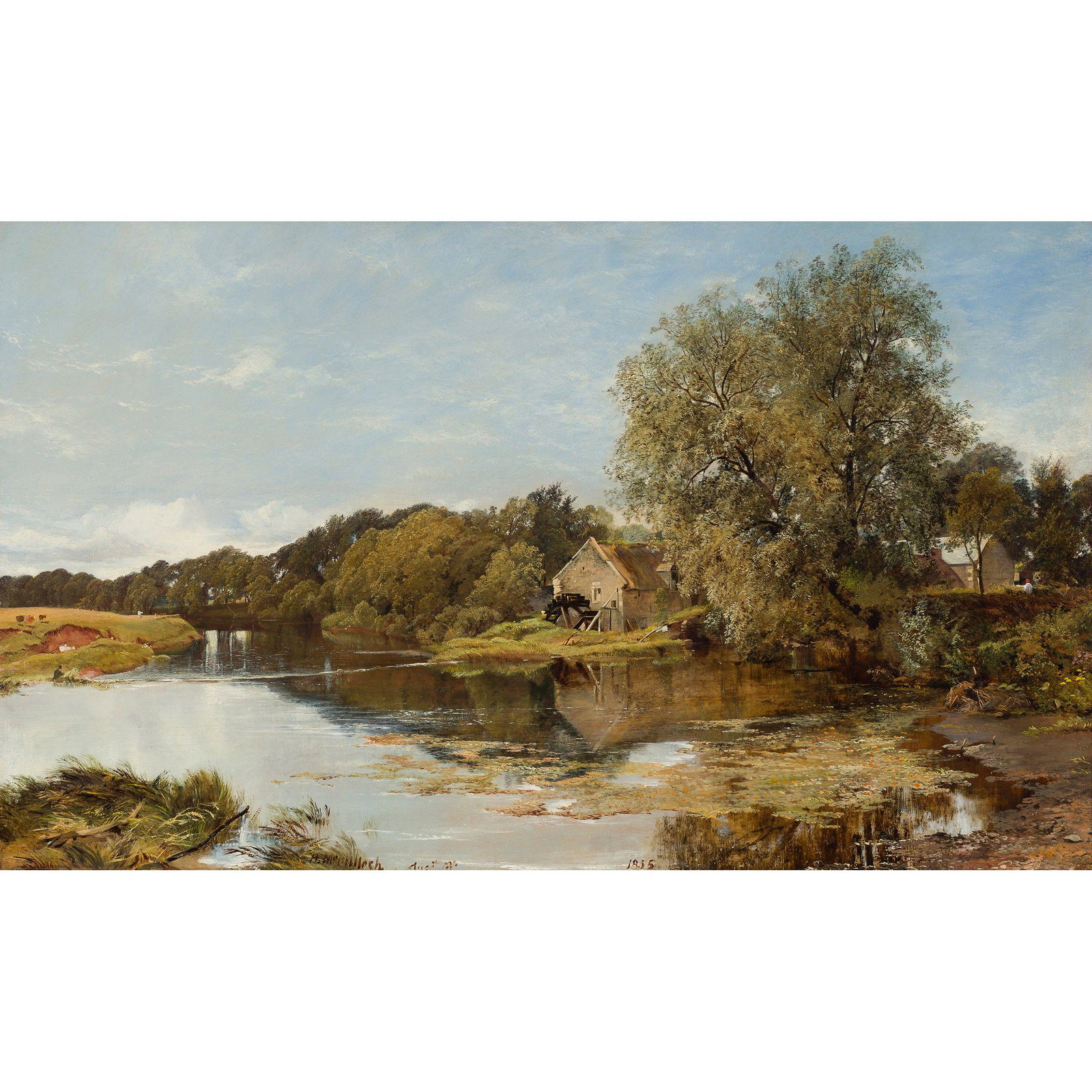 Horatio Mcculloch R.s.a. (scottish 1805 1867) At Milton
