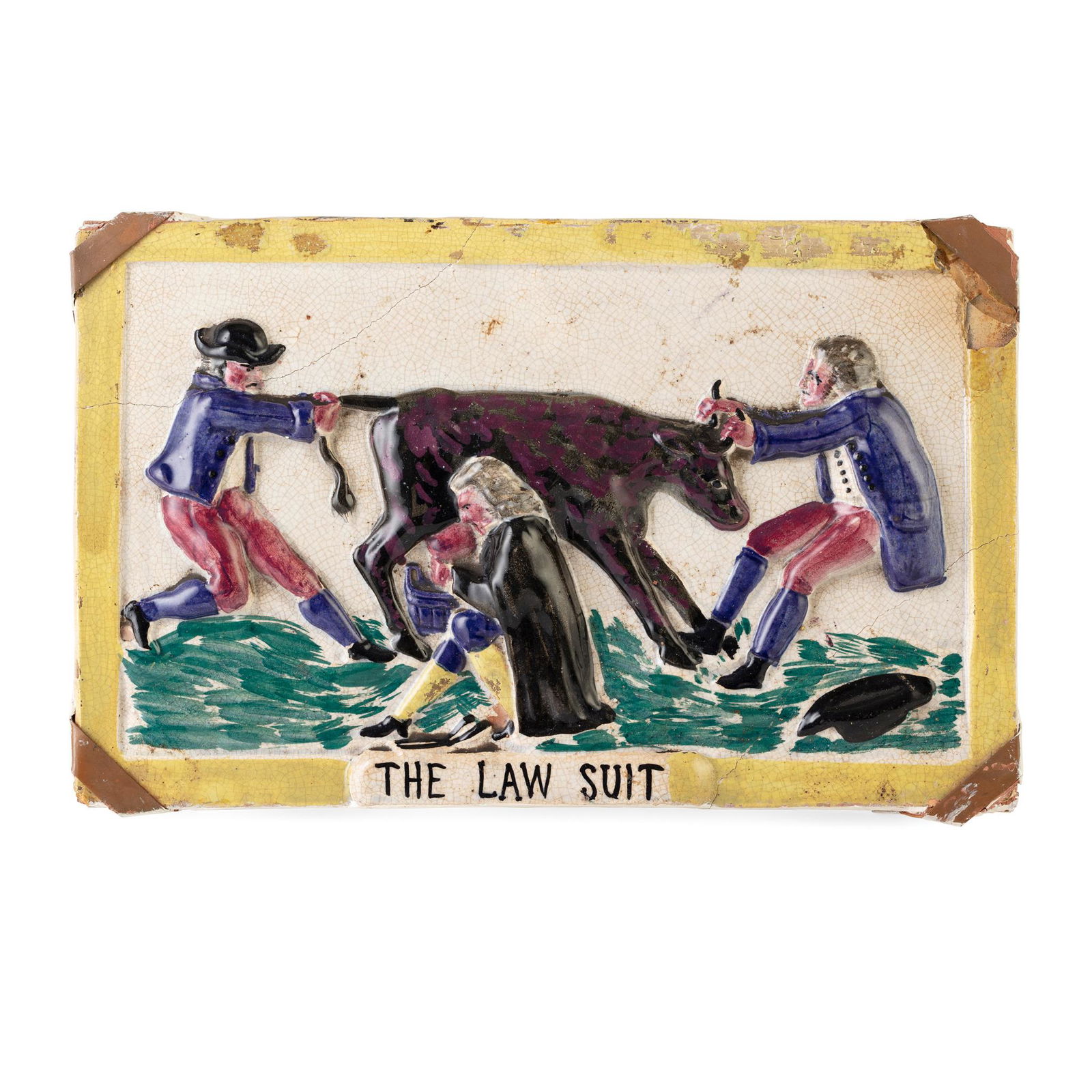 A SCOTTISH POTTERY PORTOBELLO PLAQUE TITLED 'THE LAW - Aug 18, 2021 ...