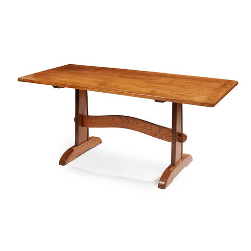 ROBIN NANCE (1907-1990) ARTS & CRAFTS DINING TABLE, (#0578) on Oct 21 ...