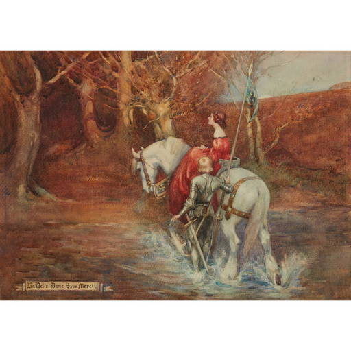 Â§ GEORGE MOTTRAM MOORHOUSE (1882-1960) LA BELLE DAME SANS MERCI (#0154 ...