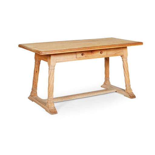 SIR ROBERT LORIMER (1864-1929) ARTS & CRAFTS LIBRARY TABLE, CIRCA 1900 ...