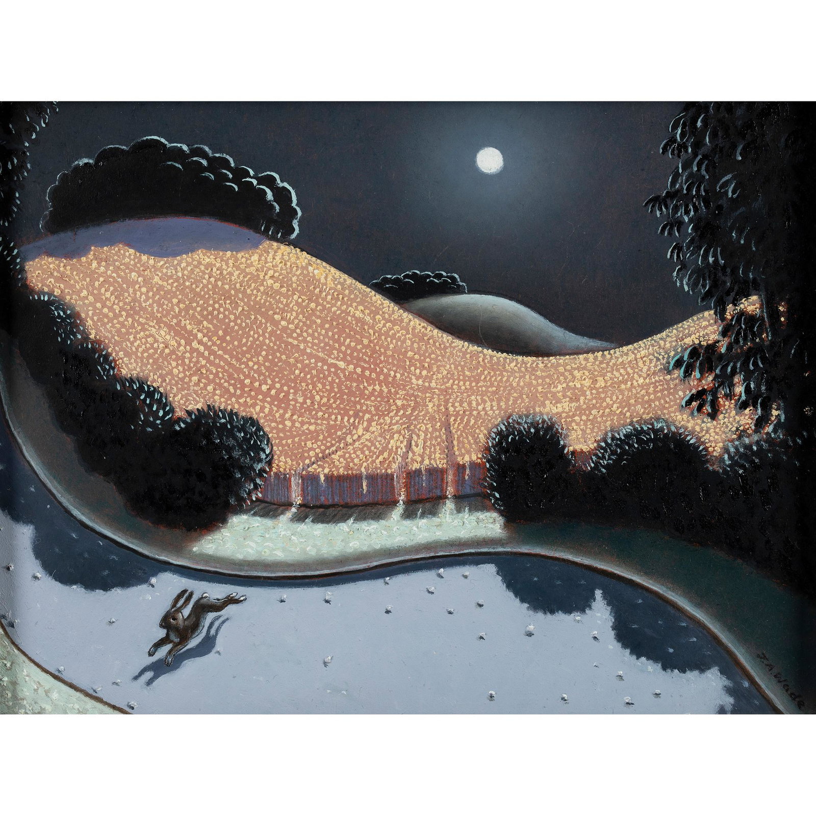 Jonathan Armigel Wade (british 1960 ) Summer Night, Hampshire