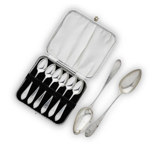 Dundee – A Set Of Six Scottish Provincial Teaspoons Alexander Rollo