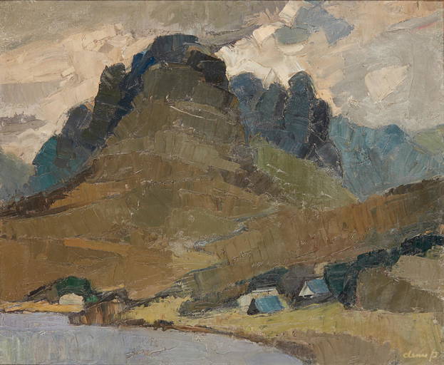 Â§ DENIS PEPLOE R.S.A. (SCOTTISH 1914-1993) LOCH KISHORN (#0023) on Aug ...