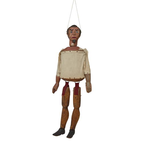 Victorian Clowes And Sons Excelsior Marionette Stock Villain Character