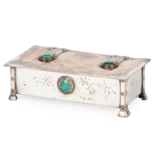 ALBERT EDWARD JONES (BRITISH 1878-1954) (ATTRIBUTED TO) BOX, CIRCA 1900 ...
