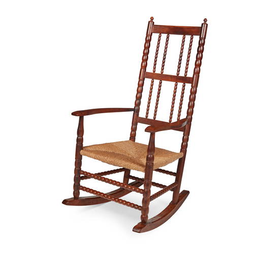 Ernest Gimson (british 1864 1919) Rocking Chair, Circa 1904 10