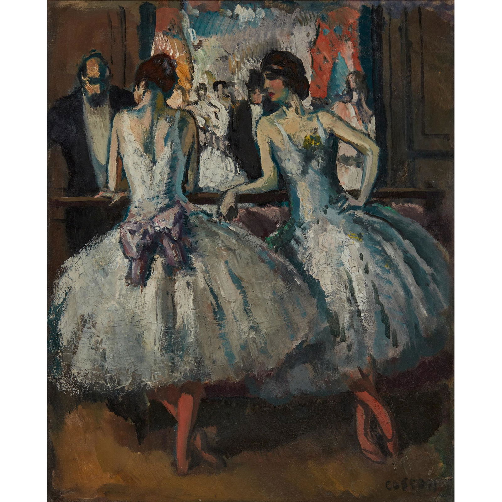 § JEAN LOUIS MARCEL COSSON (FRENCH 1878-1956) THE FEMALE DANCERS - Feb ...
