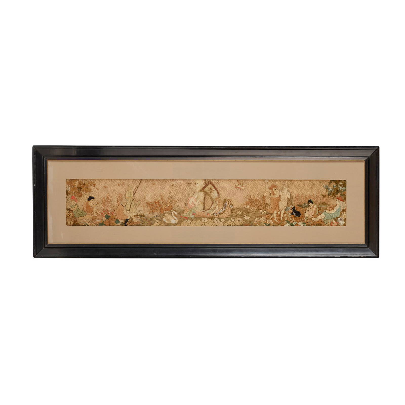 MANNER OF WALTER CRANE EMBROIDERED PANEL, CIRCA 1910 (#0032) on Apr 19 ...