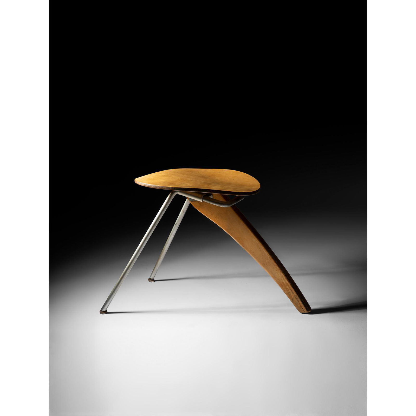 Isamu Noguchi (american 1904 1988) 'rudder' Stool, Designed 1944