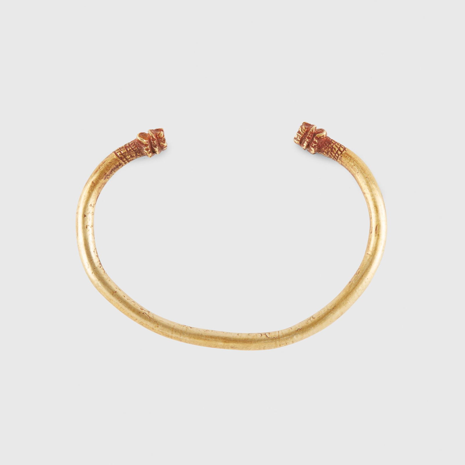Ancient Greek Gold Bangle Eastern Mediterranean, 5th 4th Century B.c.