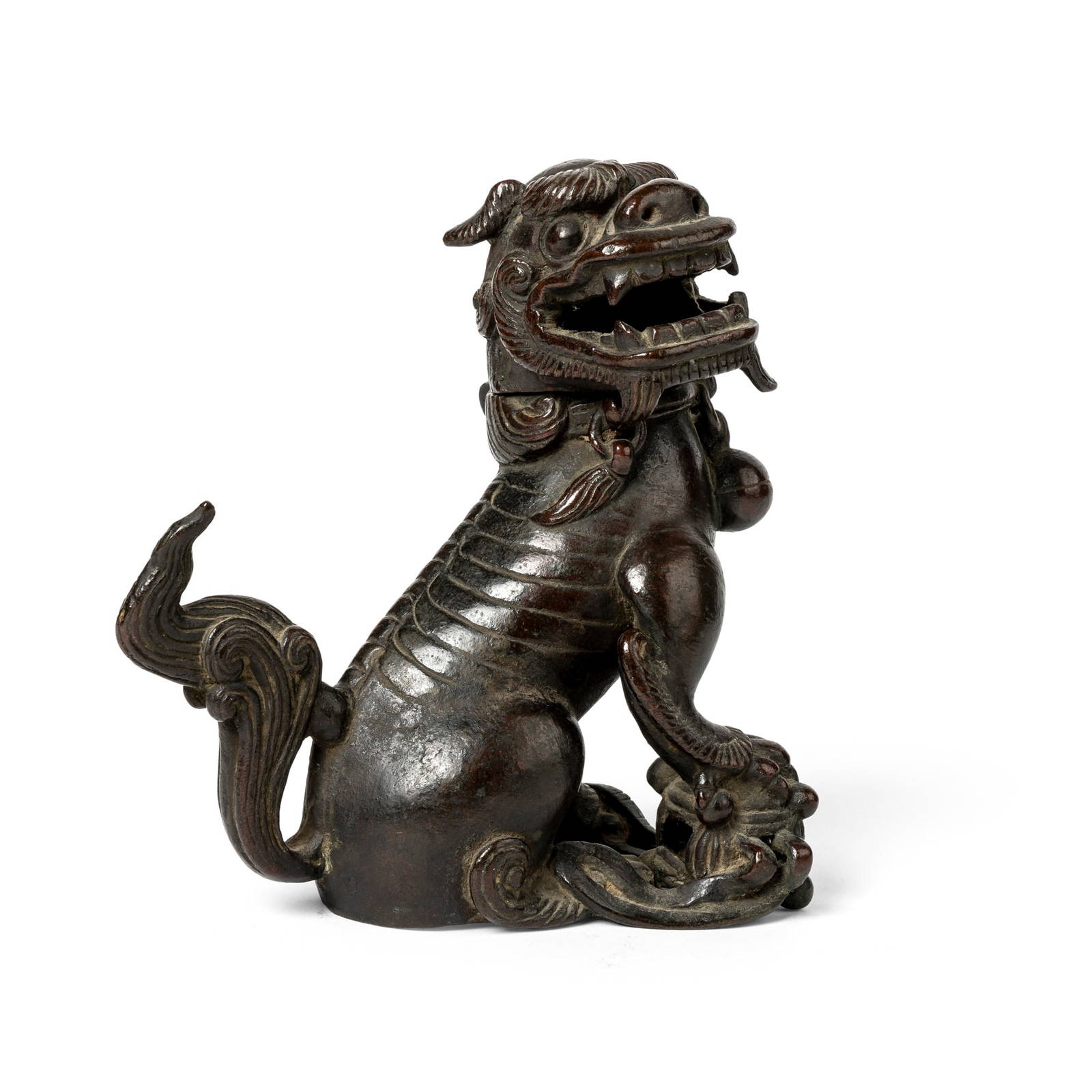 Bronze Censer In The Form Of A Buddhist Lion-dog Late Ming To Early ...