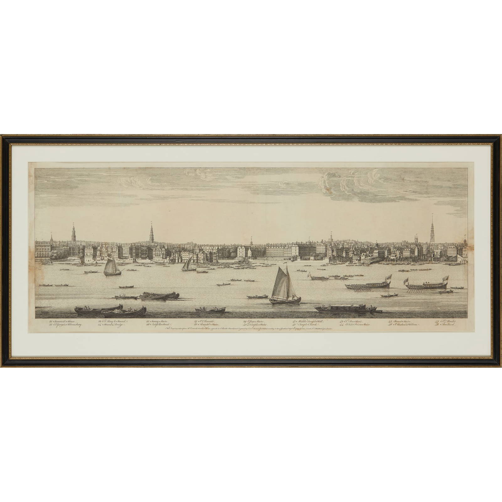 Buck, Samuel And Nathaniel Buck [two Views From Their Panorama Of ...