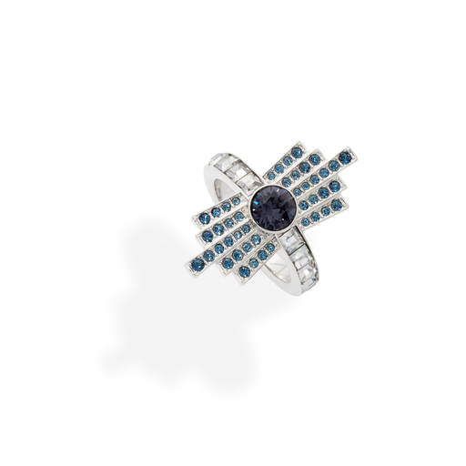 Atelier Swarovski Icons Of Style By Karl Lagerfeld: Three Cocktail Rings