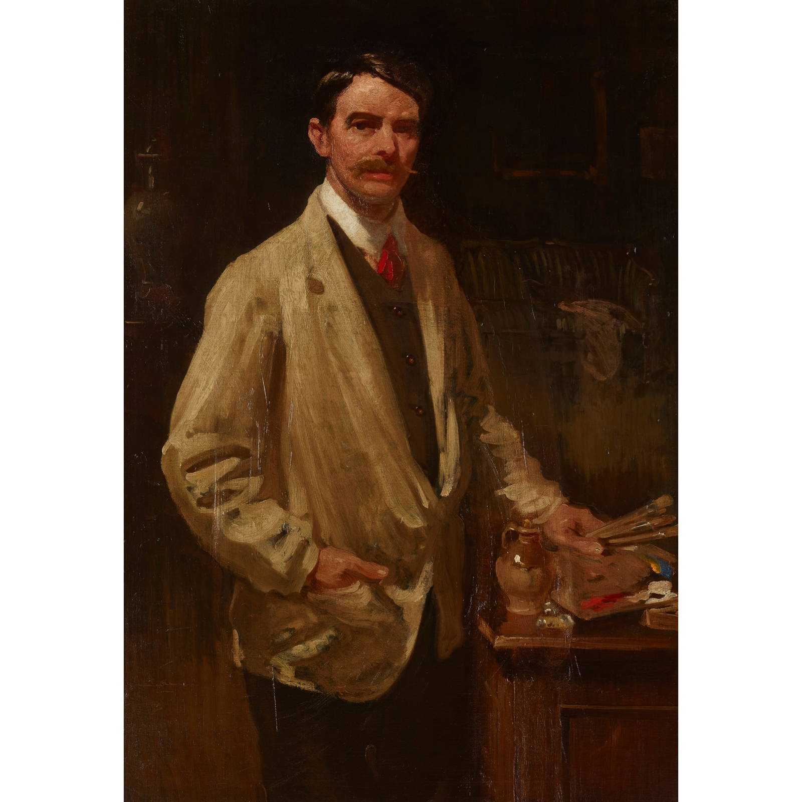 Robert Brough R.a., A.r.s.a. (scottish 1872-1905) Auction