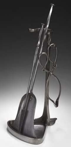 Sir Robert Lorimer, A Steel Fireplace Set