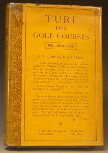 Piper, C.v. & Oakley, R.a. Turf For Golf Courses..